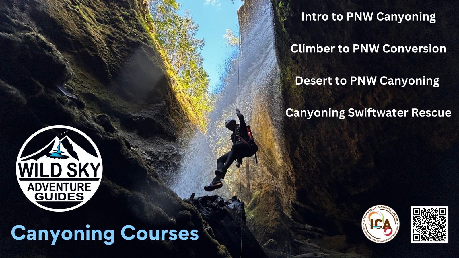 Summer 2026 PNW Canyoning Swiftwater Canyoning Course Schedule. - Wild ...